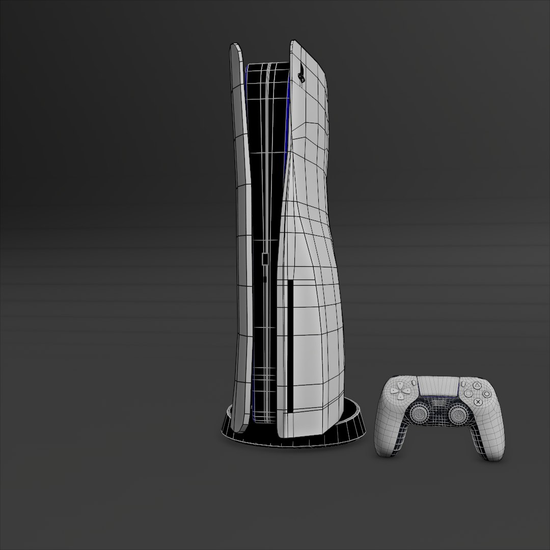 Playstation 5 3D Model - TurboSquid 1587347