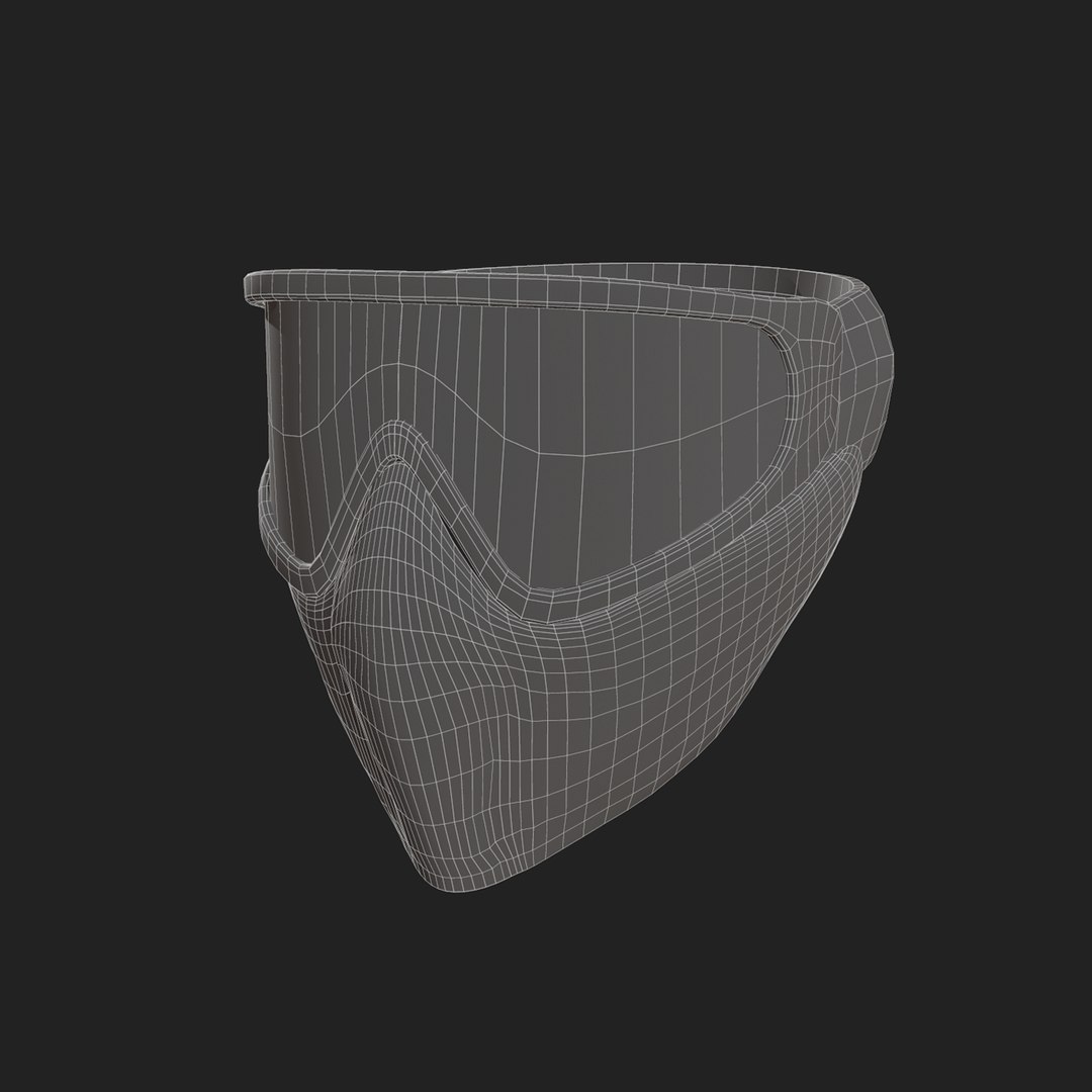 Helmet mask protection 3D model - TurboSquid 1543708