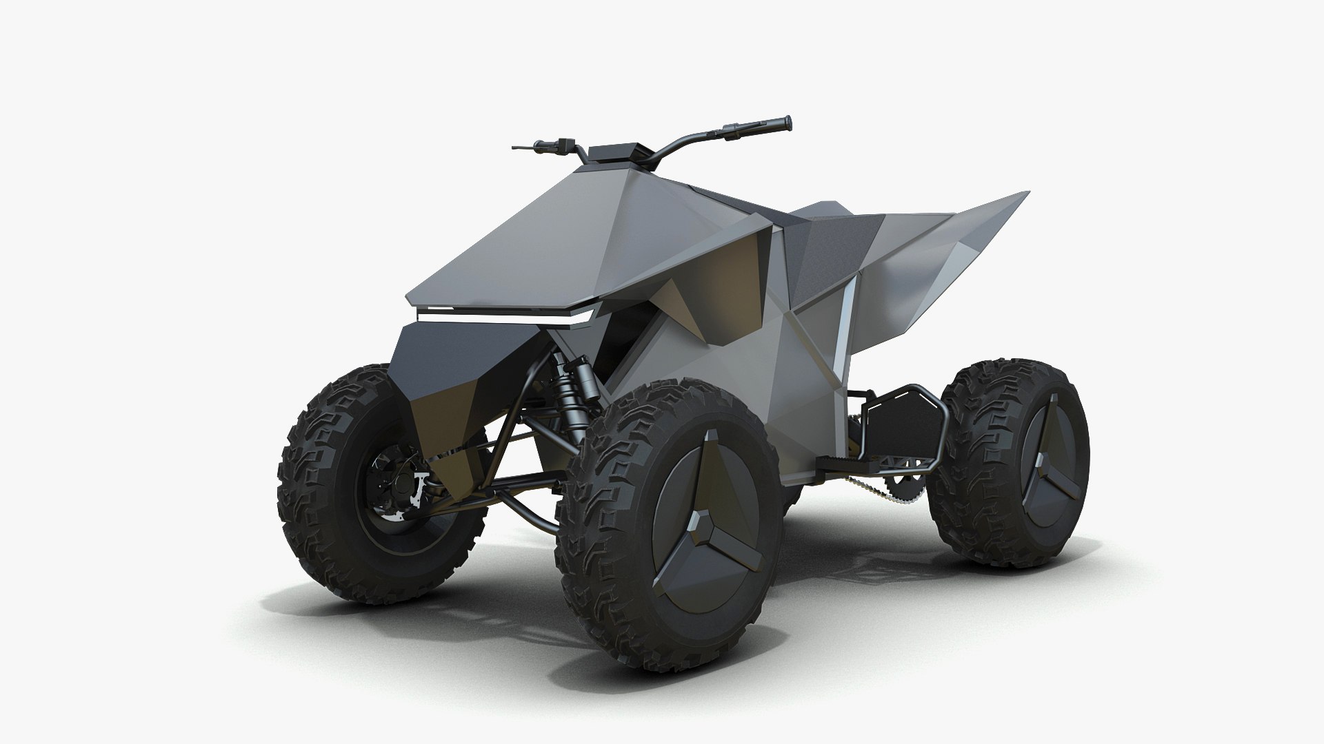 3D Tesla Cyberquad Model - TurboSquid 1505731