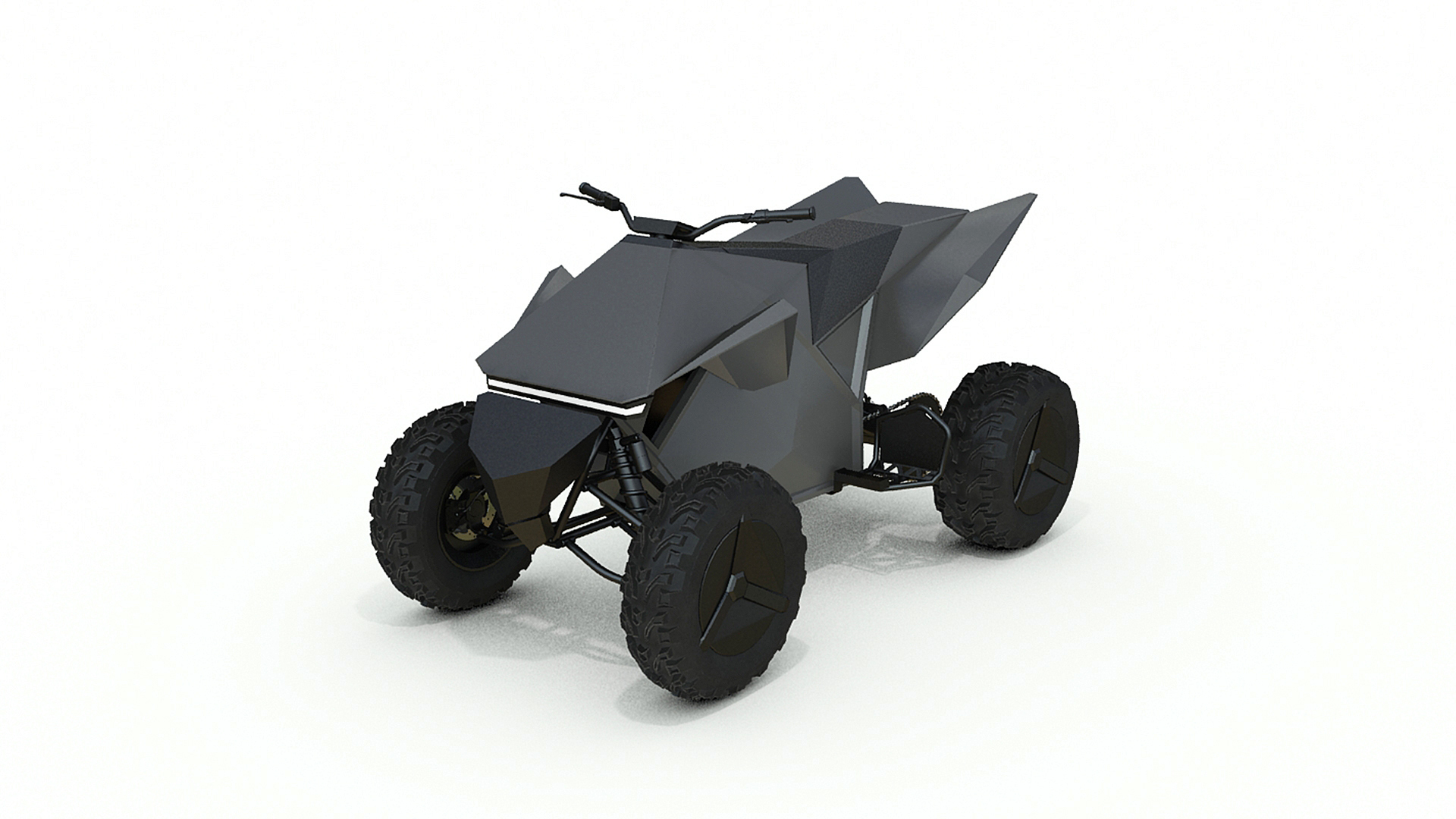 3D Tesla Cyberquad Model - TurboSquid 1505731