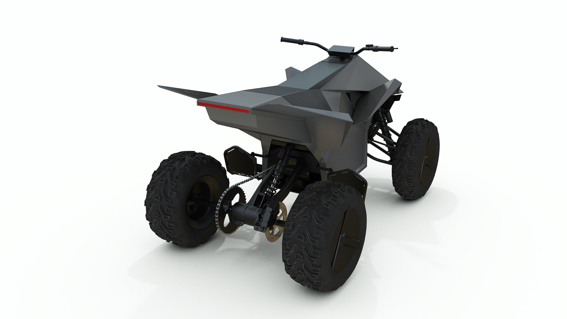 3D Tesla Cyberquad Model - TurboSquid 1505731