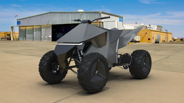 3D tesla cyberquad model - TurboSquid 1505731
