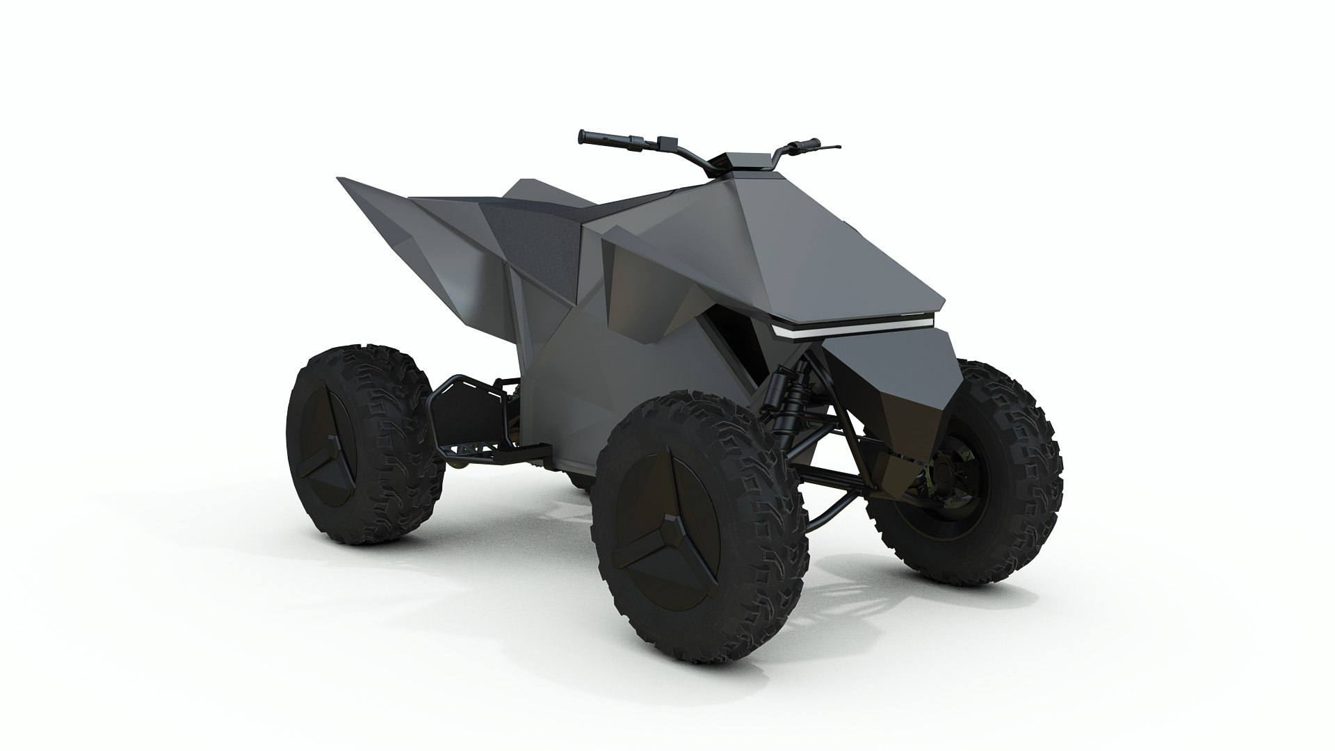 3D Tesla Cyberquad Model - TurboSquid 1505731