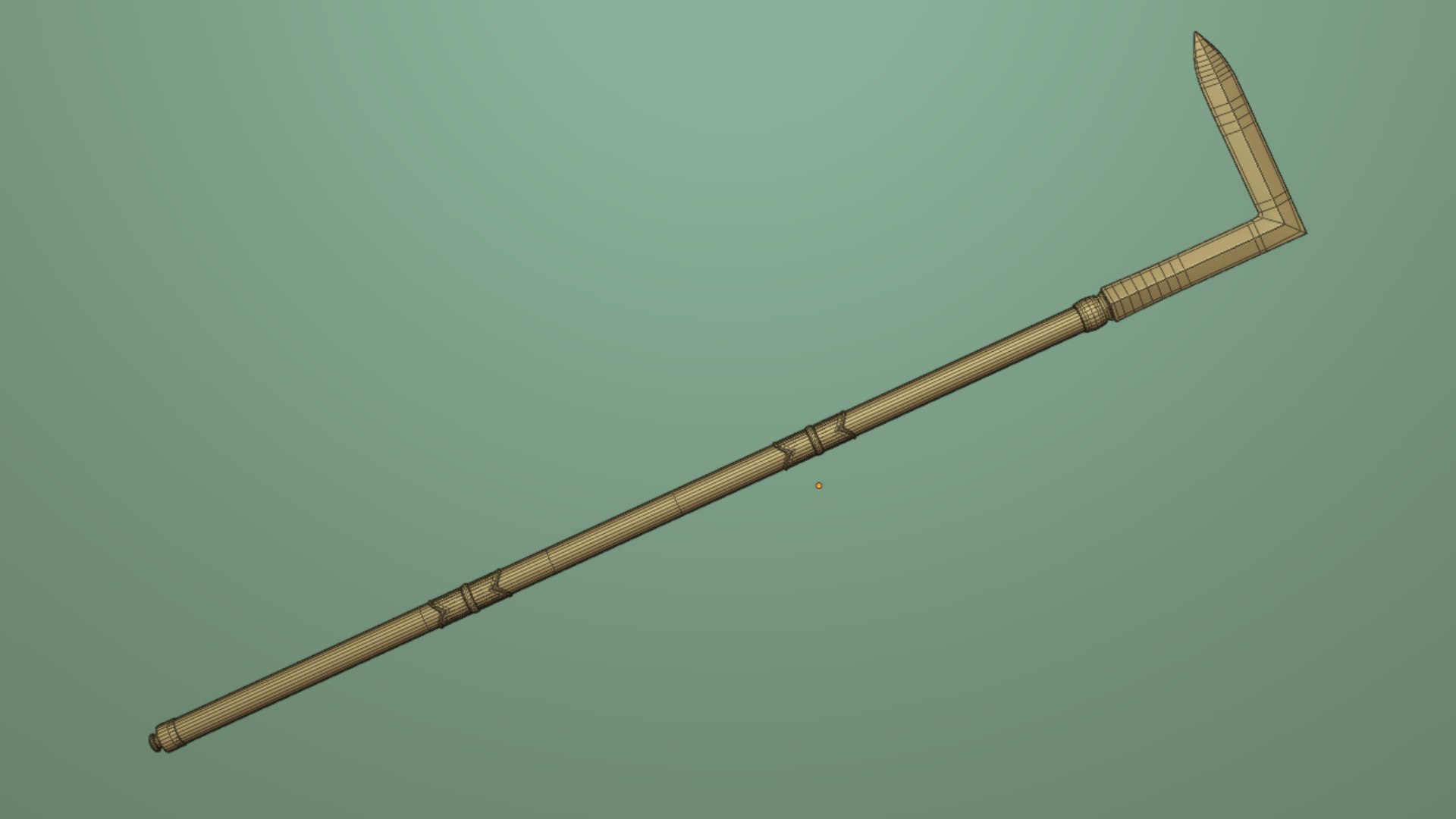 3D Japanese Spear Kagi Yari 4 Colors - TurboSquid 2404297