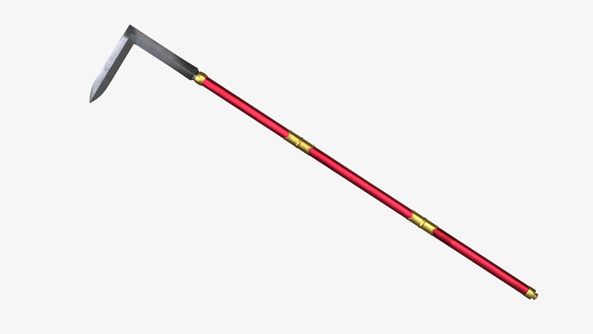 3D Japanese Spear Kagi Yari 4 Colors - TurboSquid 2404297