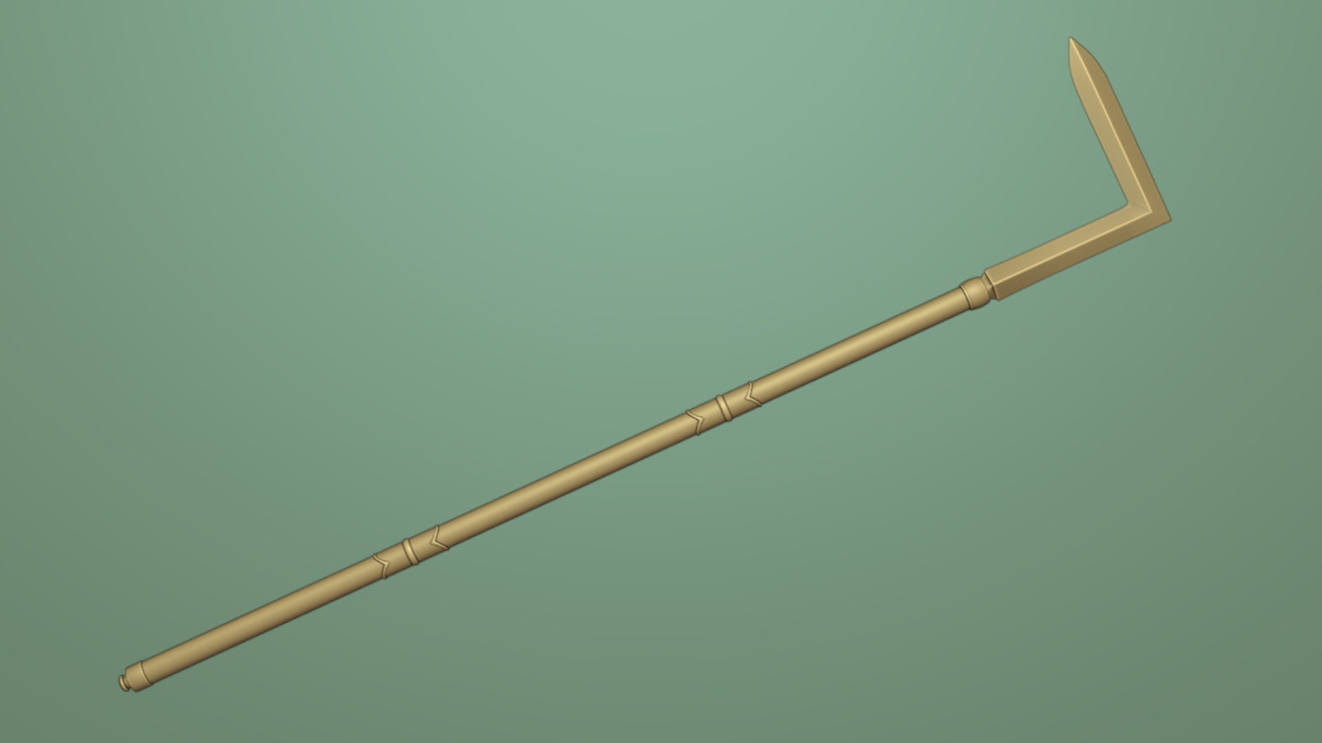 3D Japanese Spear Kagi Yari 4 Colors - TurboSquid 2404297