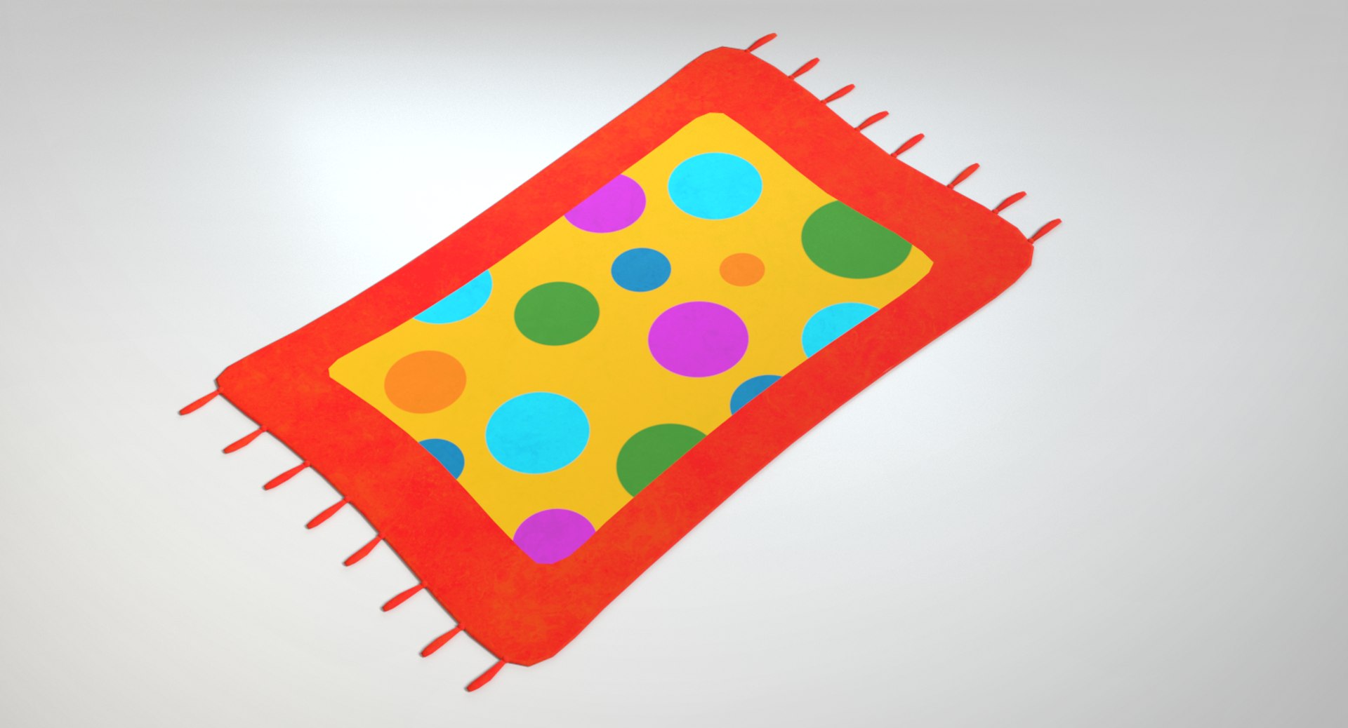 Cartoon Rug 3D Model | 1143792 | TurboSquid