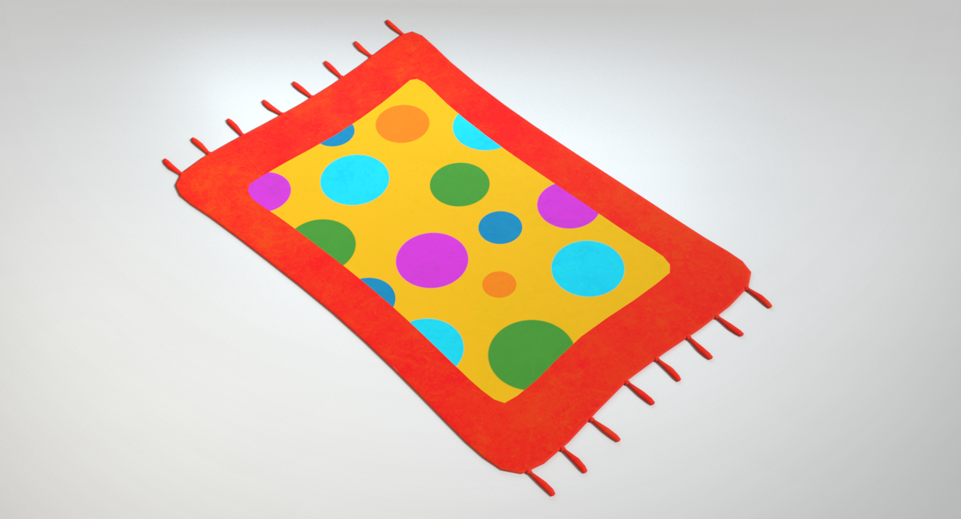 Cartoon Rug 3D Model | 1143792 | TurboSquid
