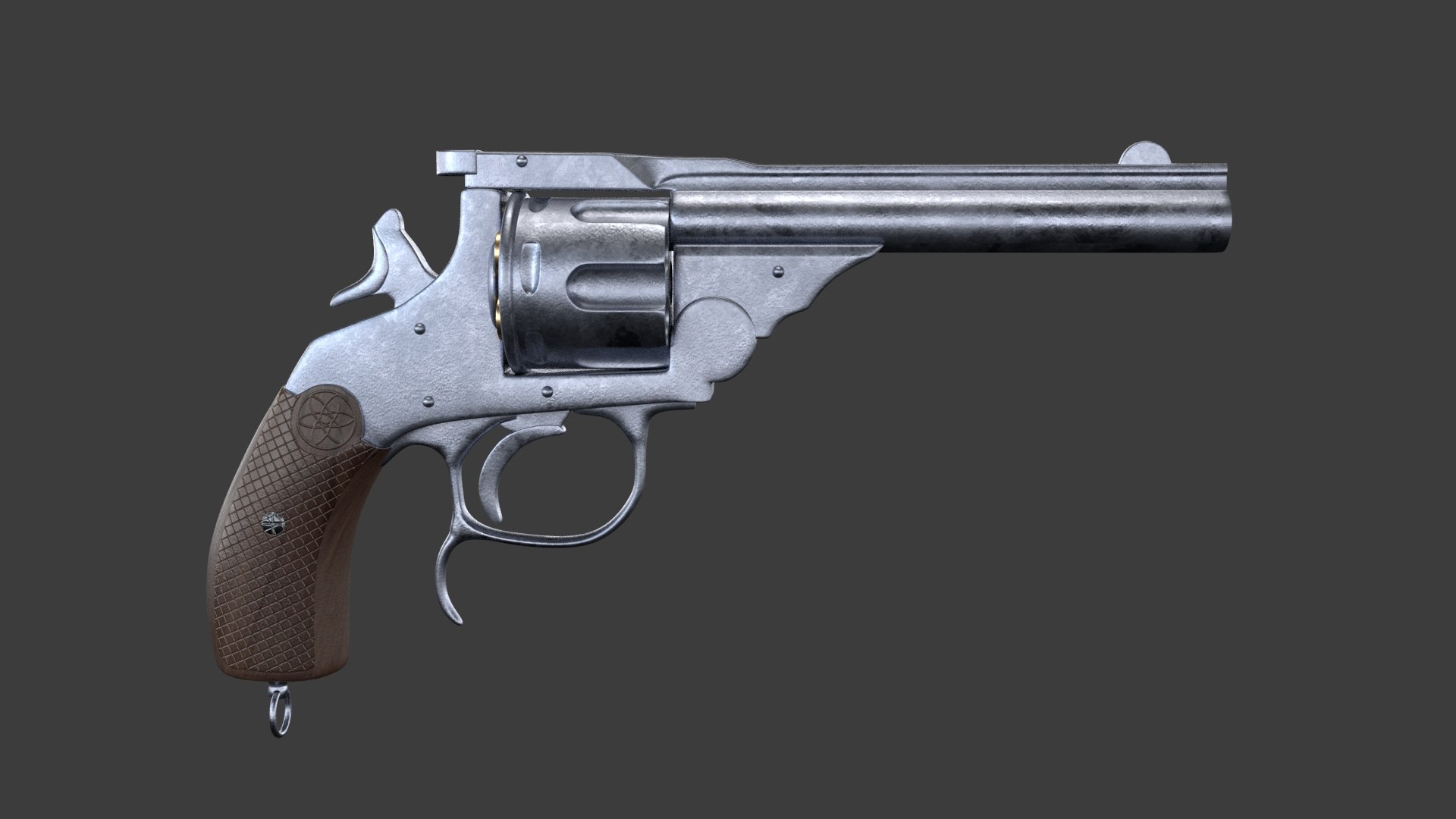 3D Realistic Revolver Model - TurboSquid 1632829