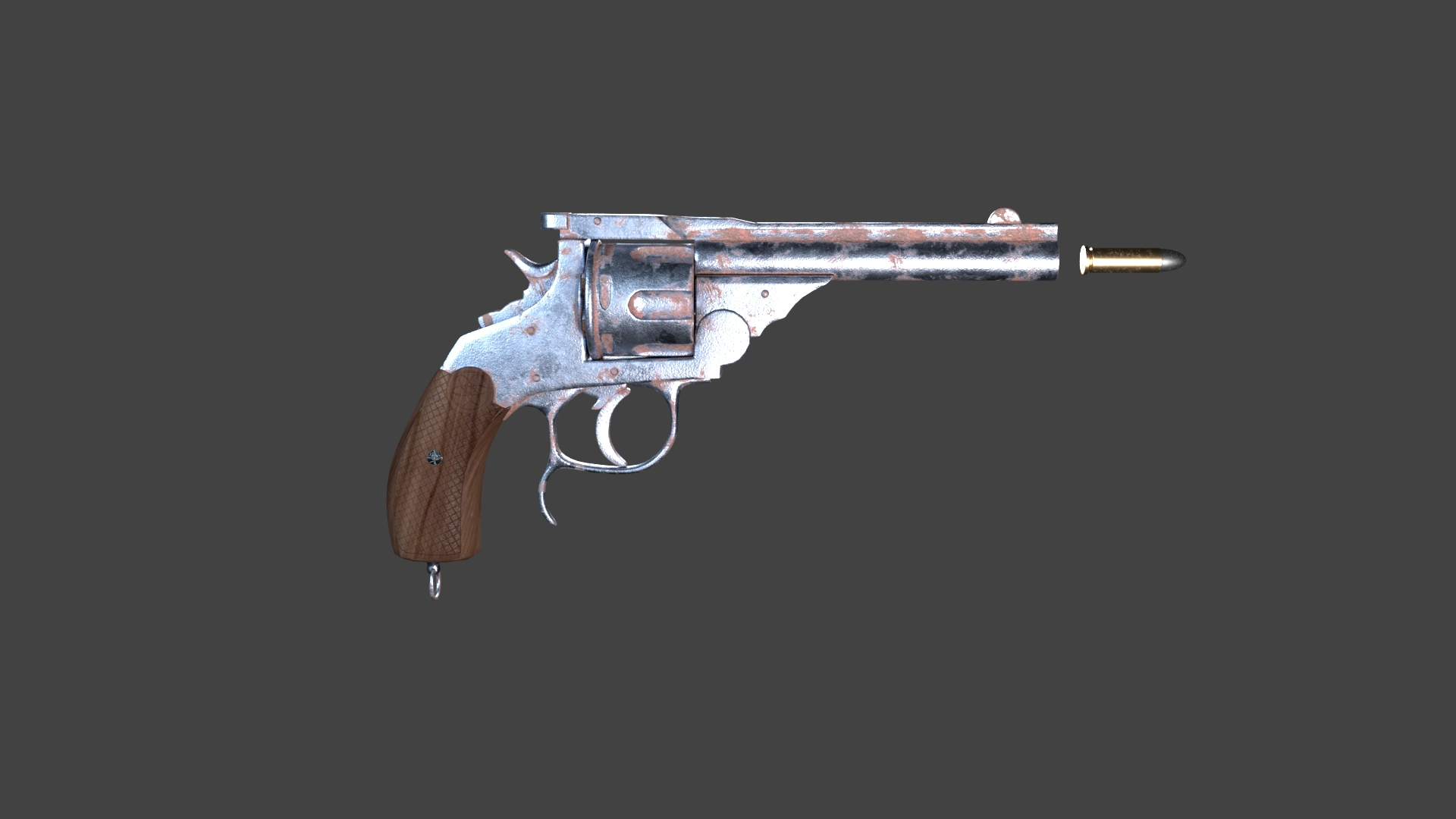 3D Realistic Revolver Model - TurboSquid 1632829