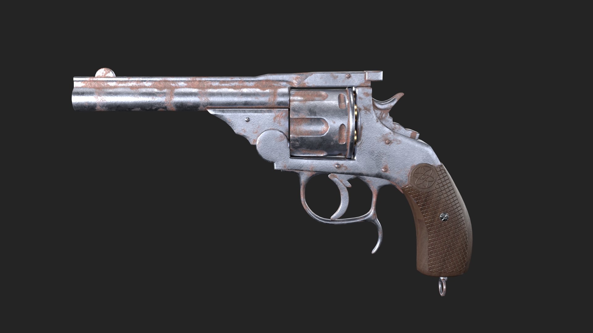 3D Realistic Revolver Model - TurboSquid 1632829