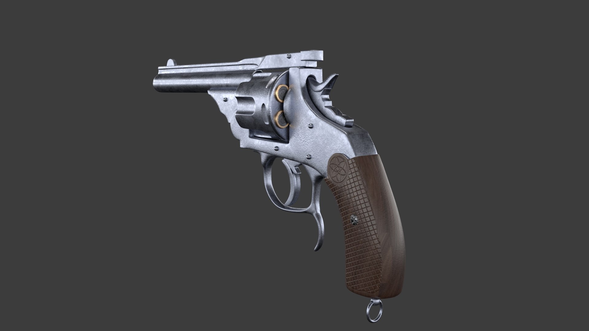 3D Realistic Revolver Model - TurboSquid 1632829