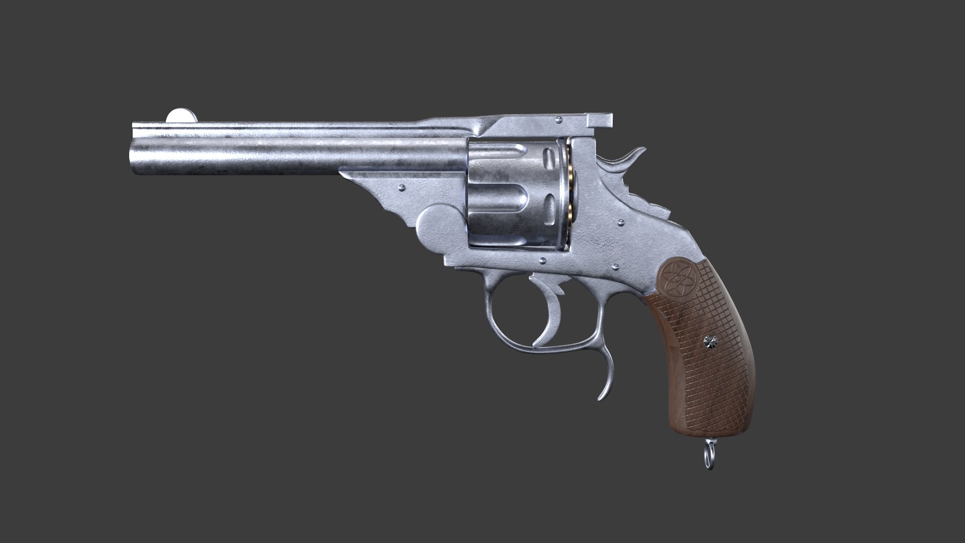 3D Realistic Revolver Model - TurboSquid 1632829