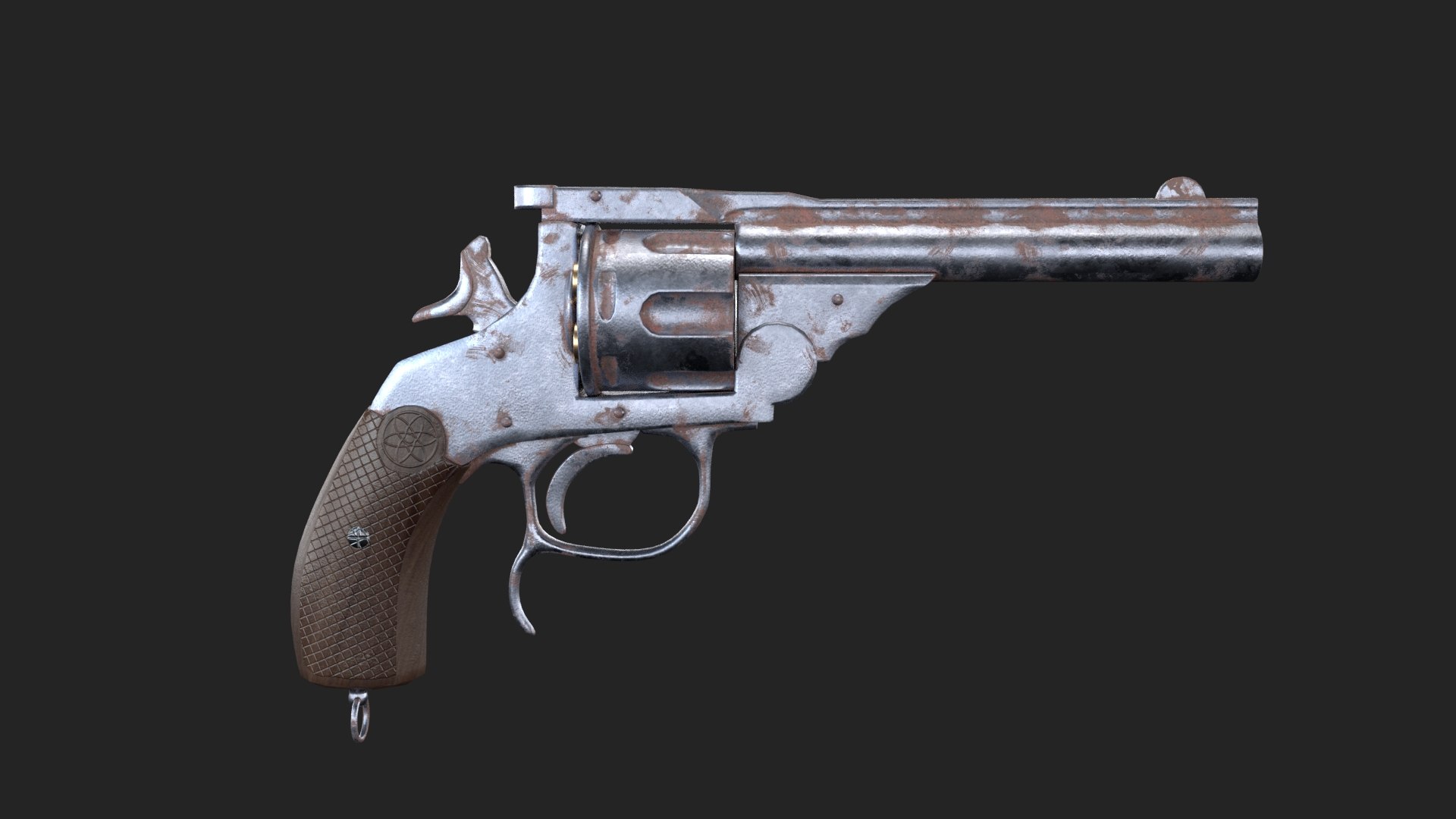 3D Realistic Revolver Model - TurboSquid 1632829