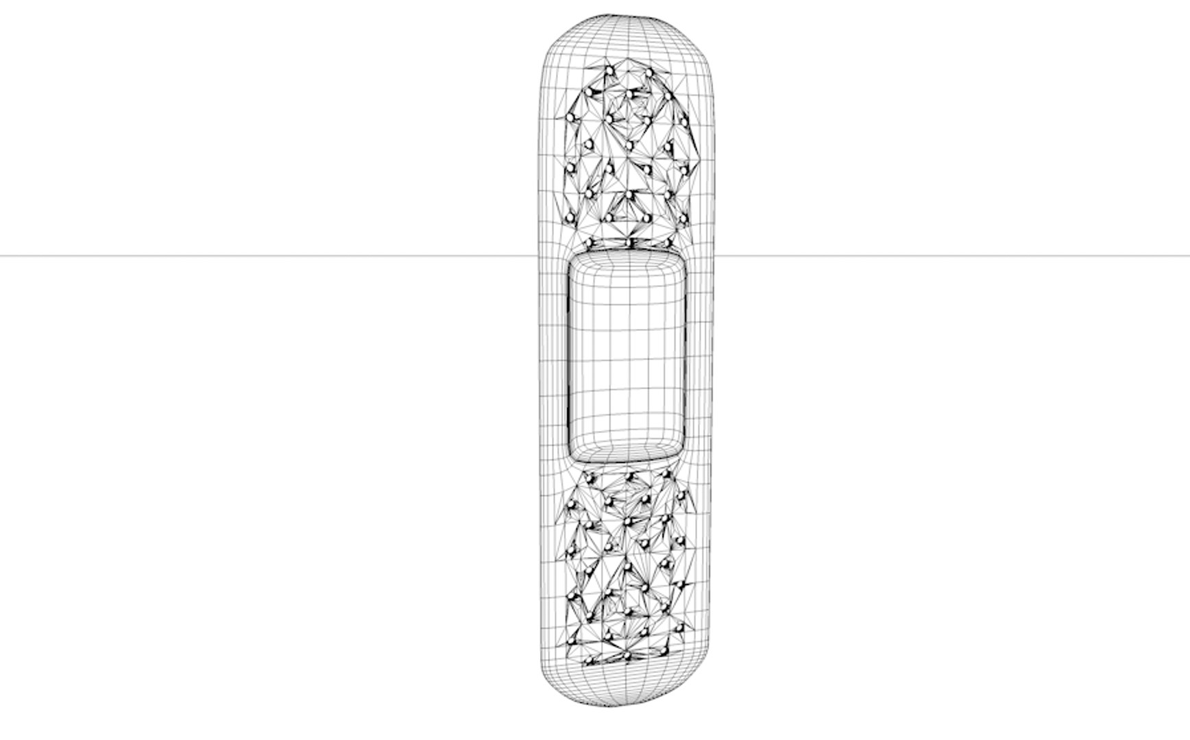 3d Model Band Aid