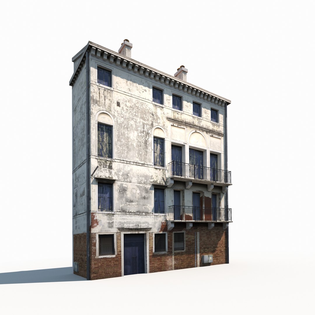 Building exterior 3D model - TurboSquid 1201456