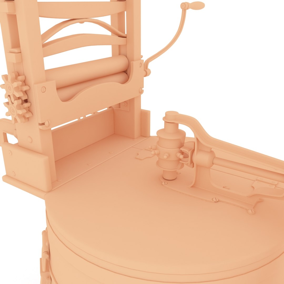 Washing Machine 3d Model