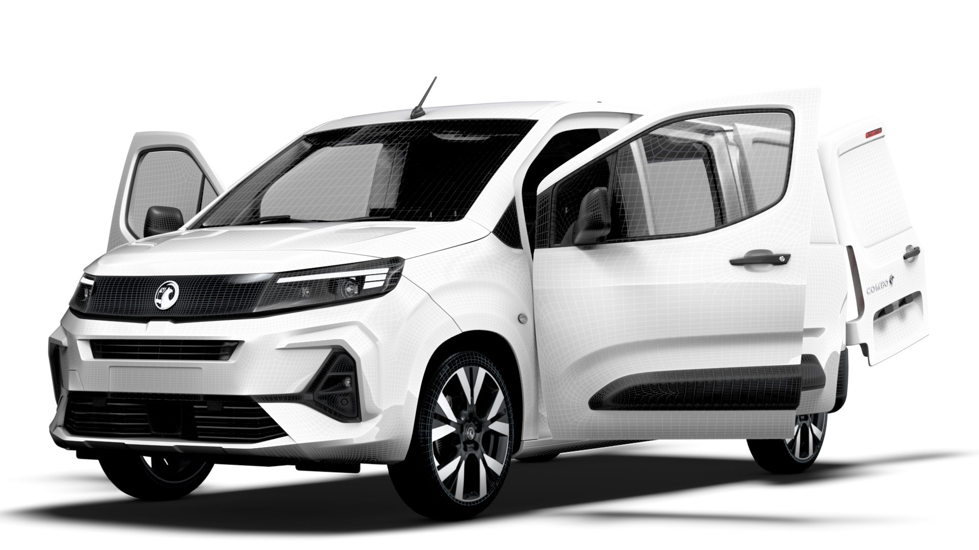 Stellantis Small E Van HQ Interior LWB 2024 Model - TurboSquid 2343899