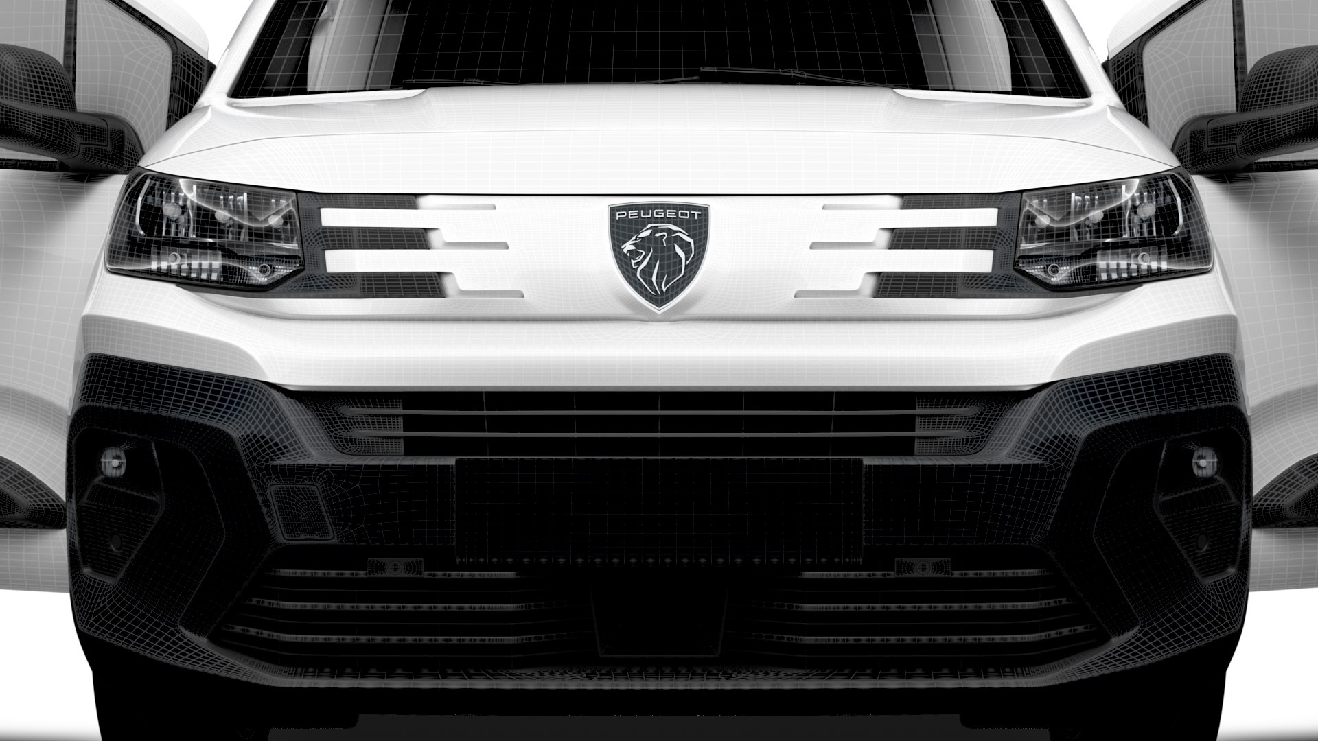 Stellantis Small E Van HQ Interior LWB 2024 Model - TurboSquid 2343899