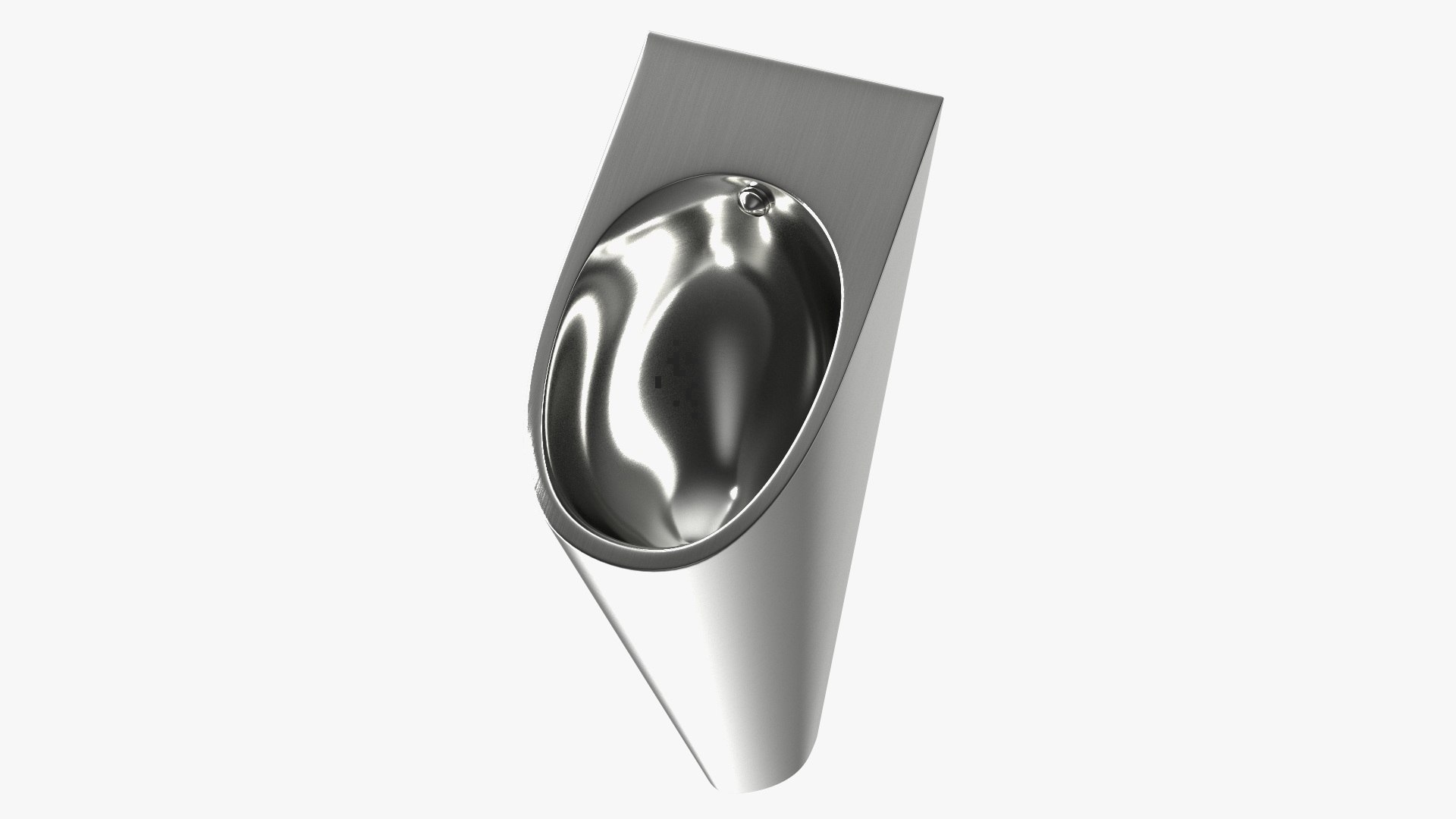 3D Stainless Steel Pod Urinal - TurboSquid 2035597