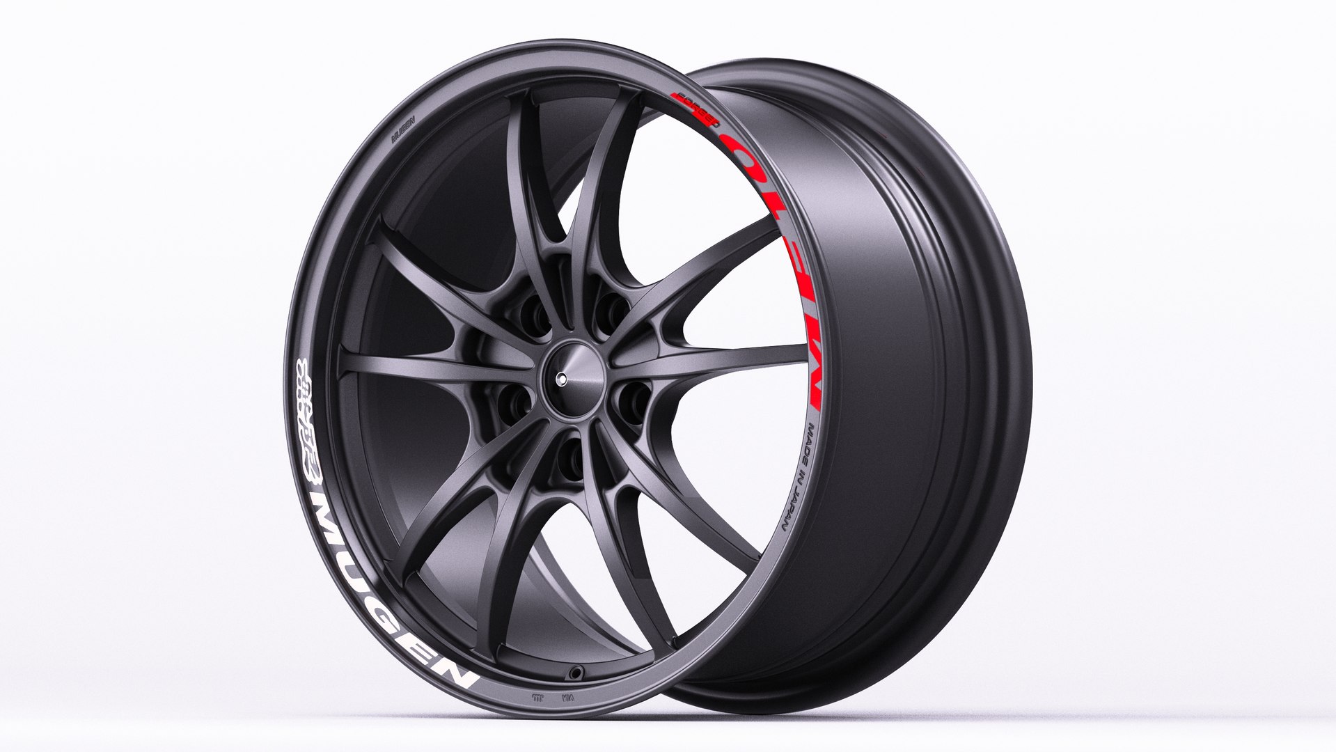 3D Mugen MF10 Wheels - TurboSquid 2333935