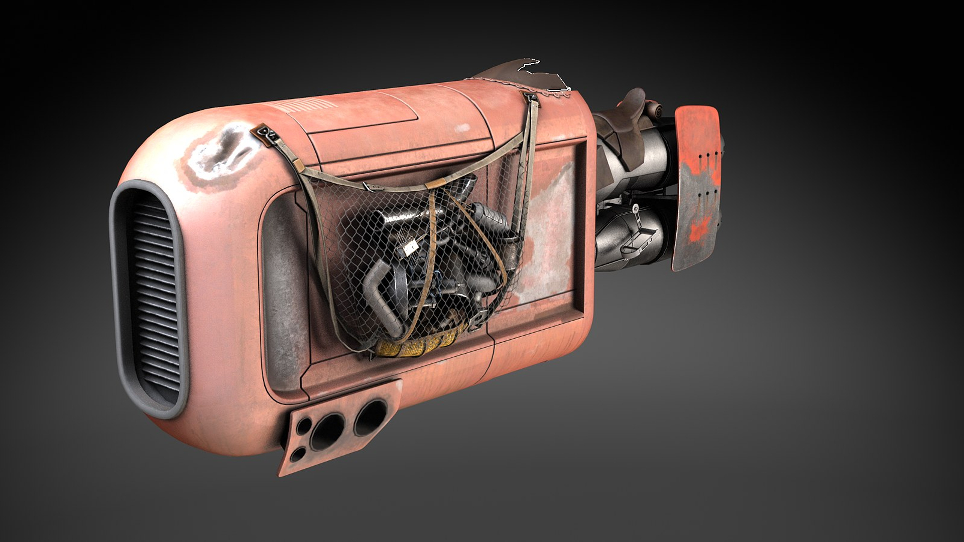 3d Model Star Wars Rey