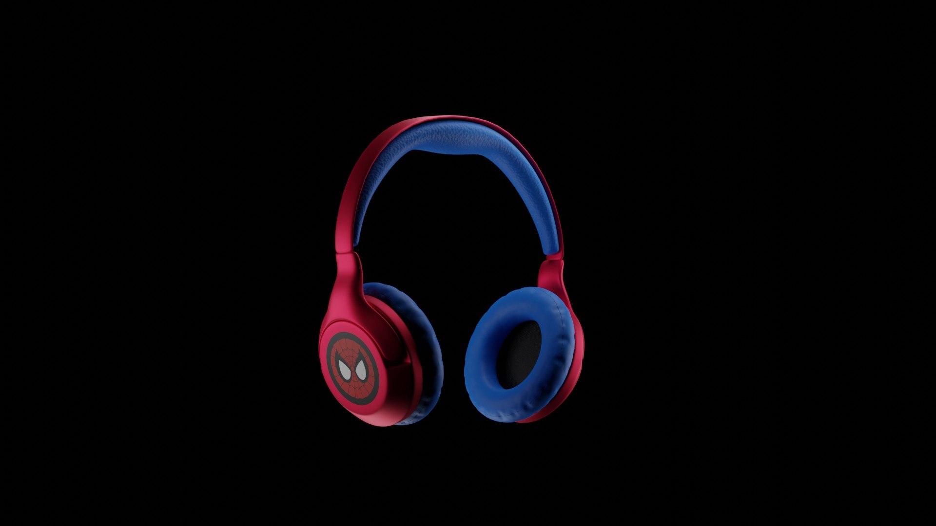 3D Spidy Headphones Model - TurboSquid 2048430