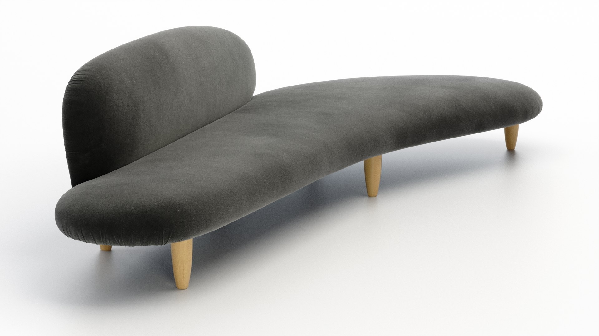 3D Freeform Sofa By Isamu Noguchi - TurboSquid 2219639