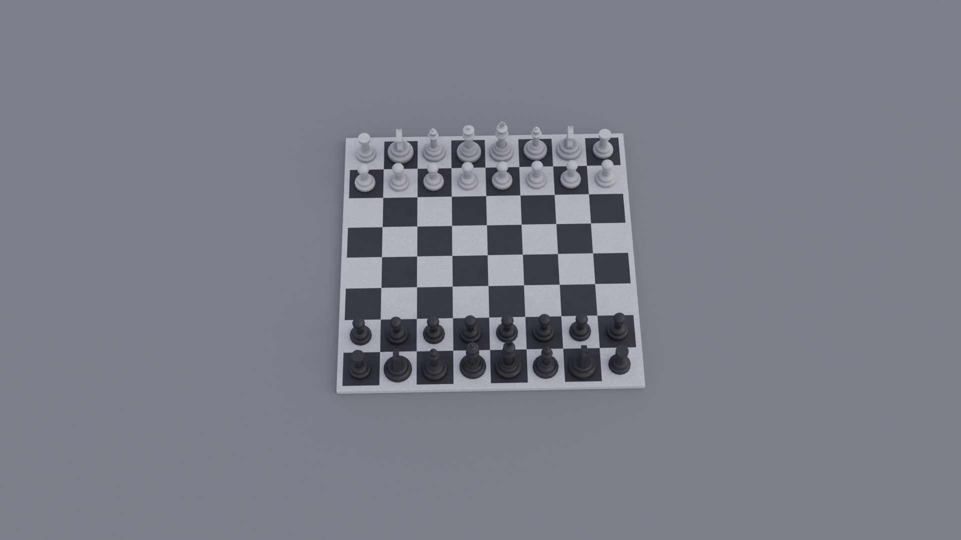 Chess Game 3D - TurboSquid 2305456