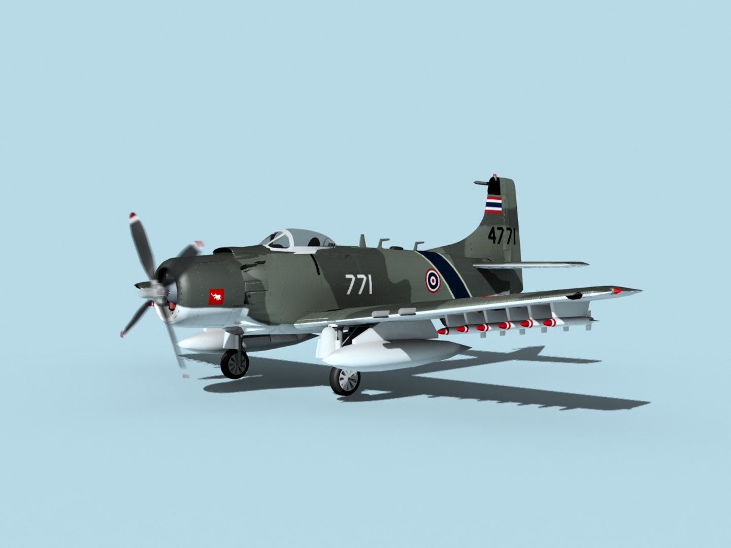 Skyraider Specifications