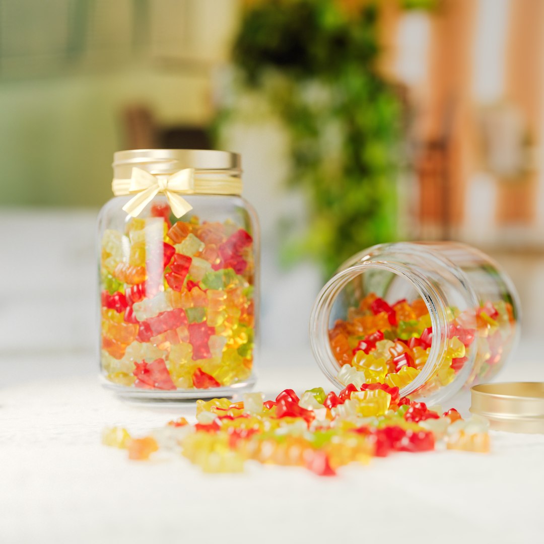 3D Gummy Bears Model - TurboSquid 1951628