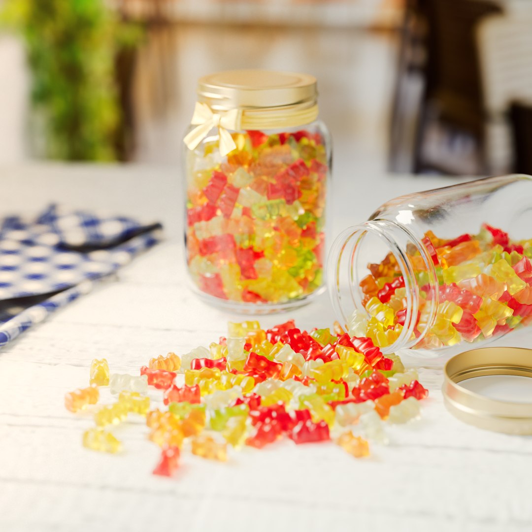 3D Gummy Bears Model - TurboSquid 1951628