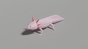 3D Axolotl Models | TurboSquid