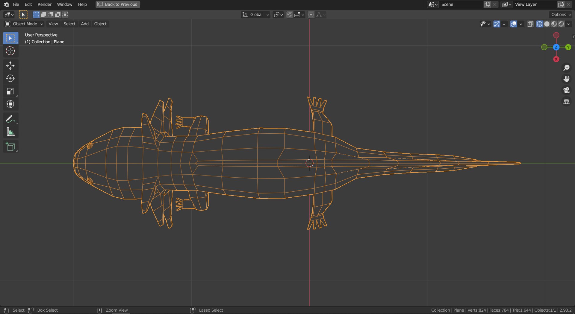 Low-poly Axolotl 3D Model - TurboSquid 1806891