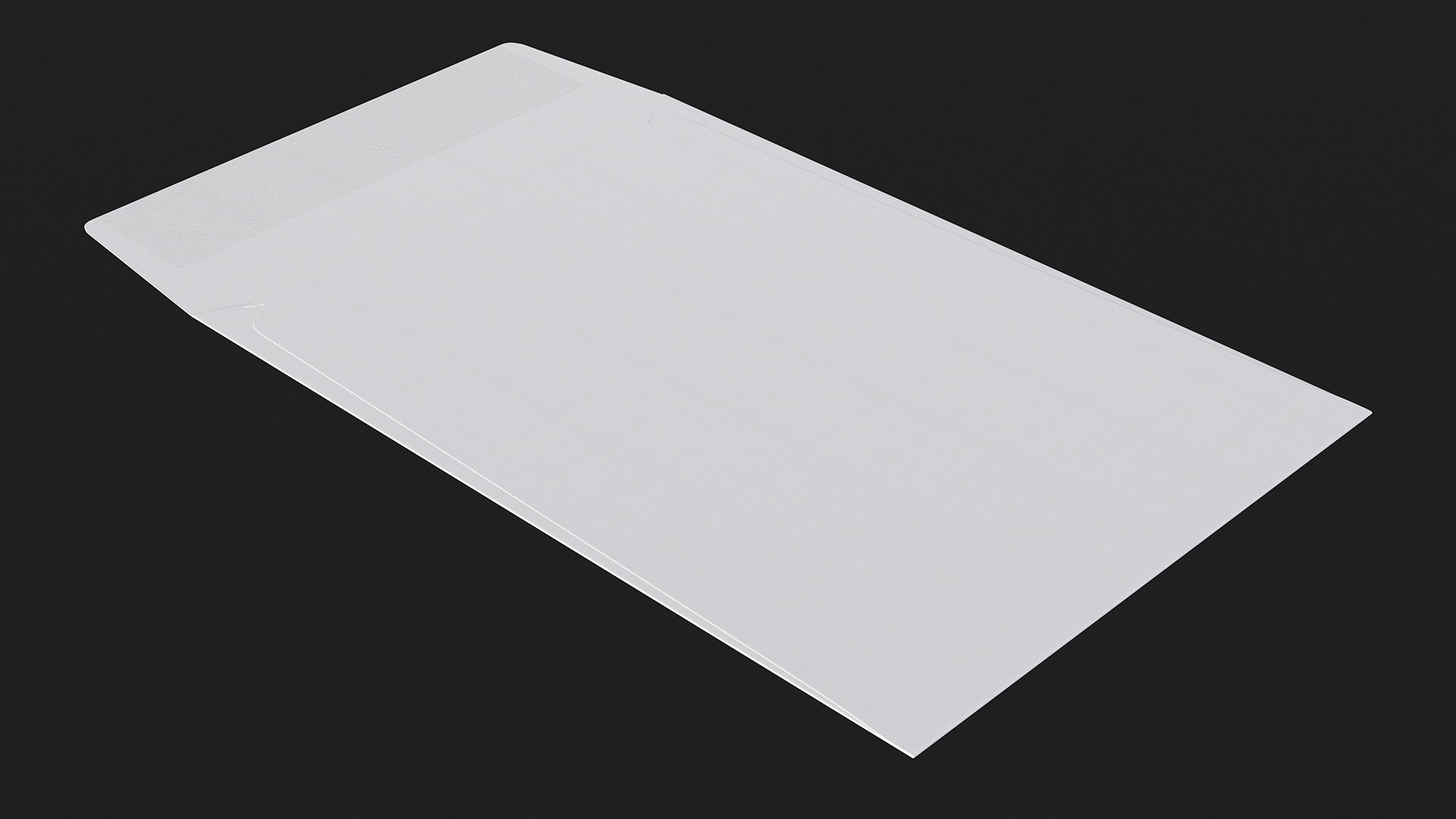 3D Paper Pocket Envelope White - TurboSquid 2215120