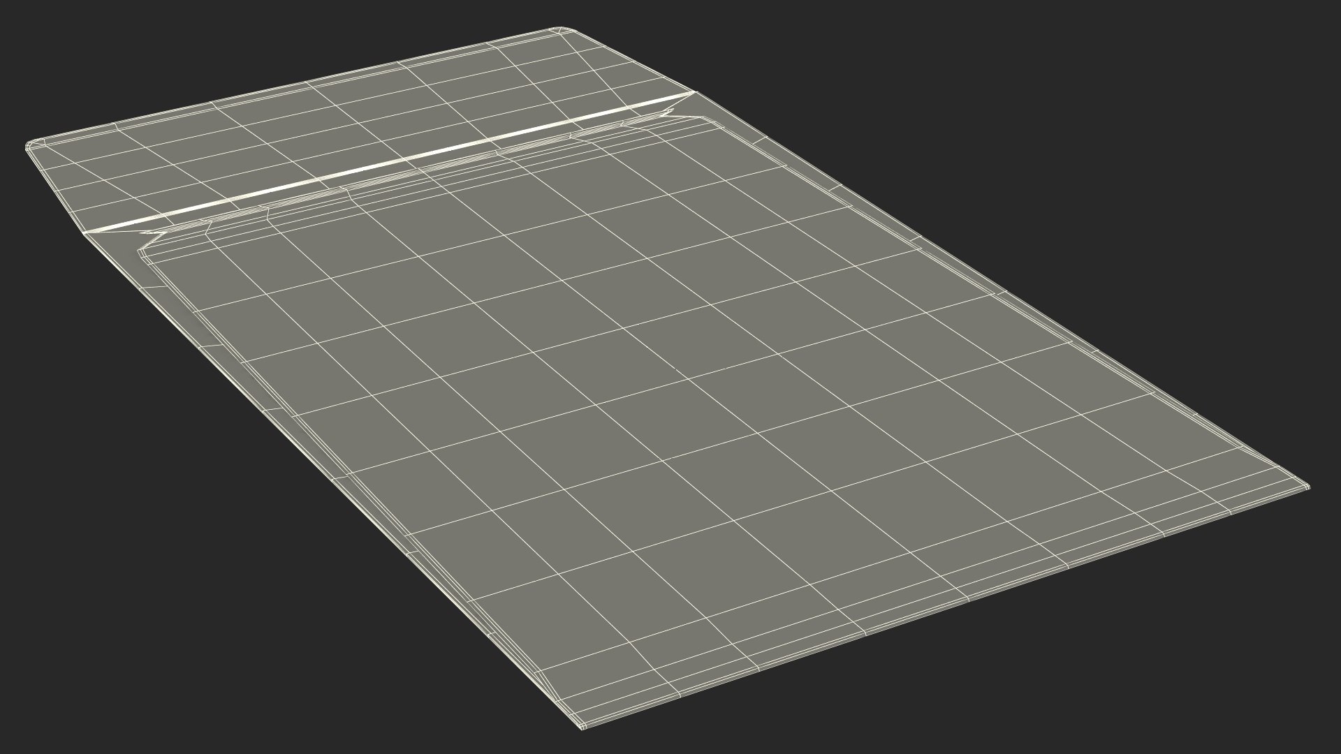 3D Paper Pocket Envelope White - TurboSquid 2215120