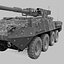 Stryker M1128 Mgs 3d Model