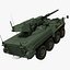 Stryker M1128 Mgs 3d Model