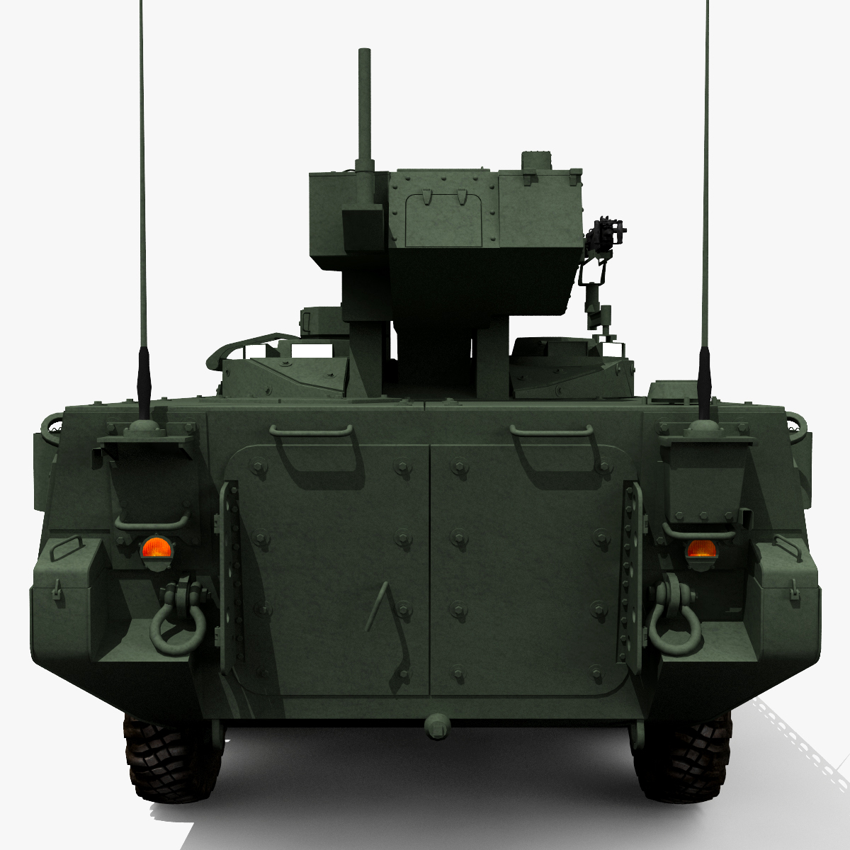 stryker m1128 mgs 3d model