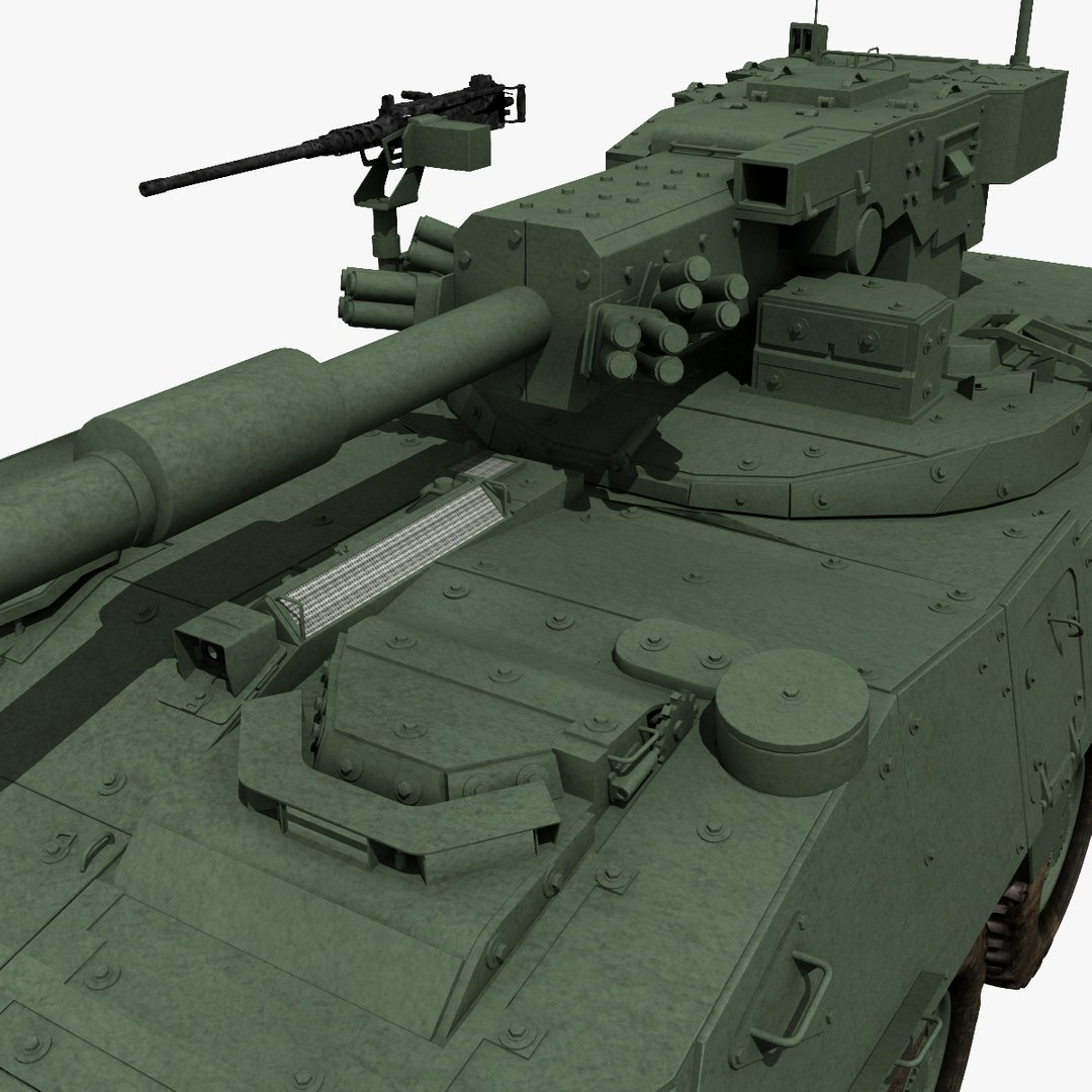 Stryker M1128 Mgs 3d Model