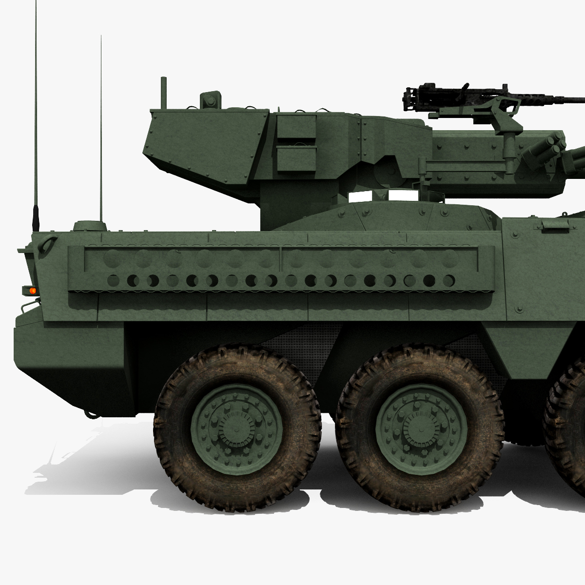 stryker m1128 mgs 3d model