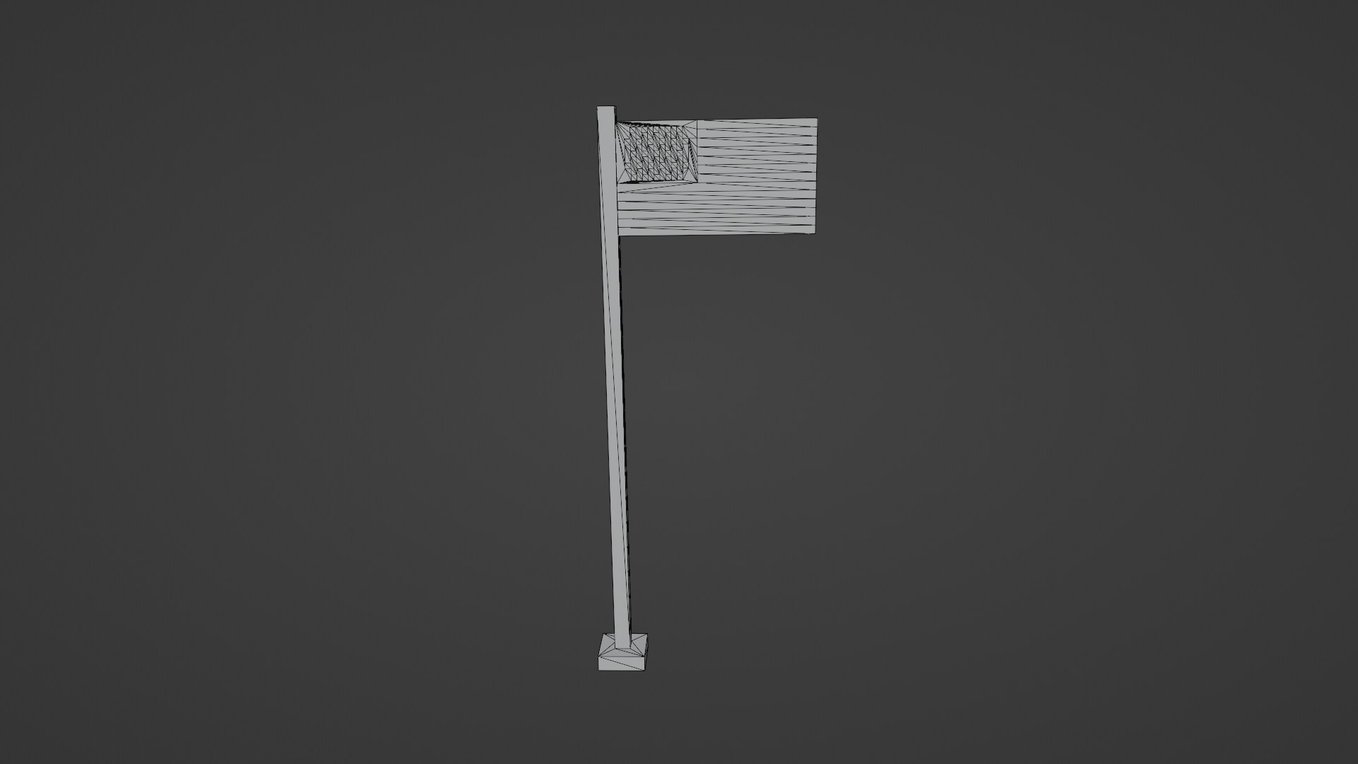 3D USA Flag Model - TurboSquid 1876378