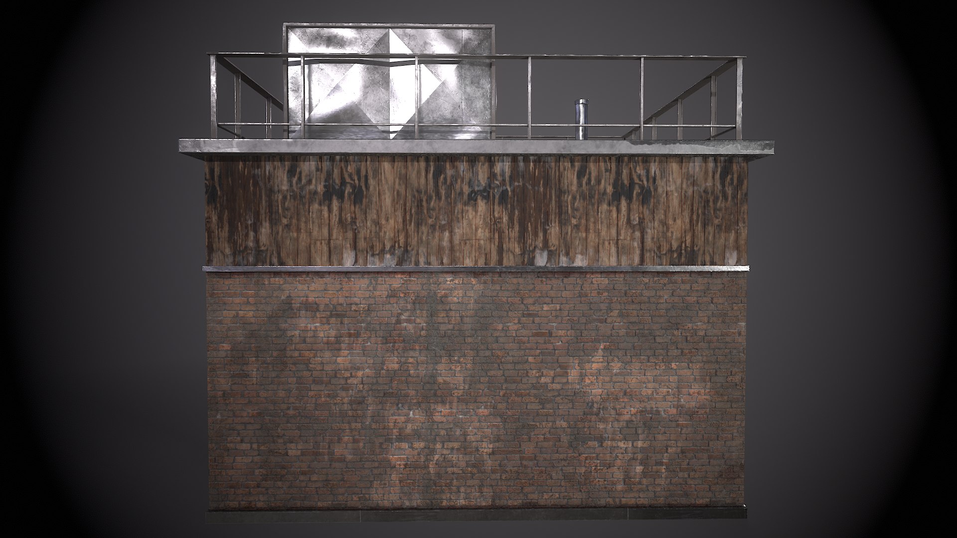 Utility Substation - City Building 3D - TurboSquid 2150185