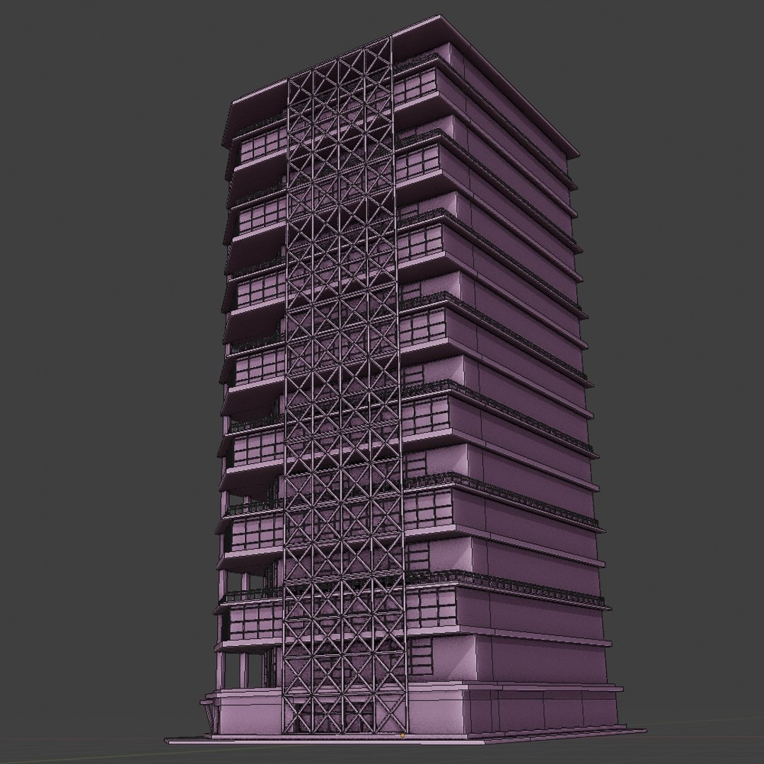 3D Modern Building - TurboSquid 1516582