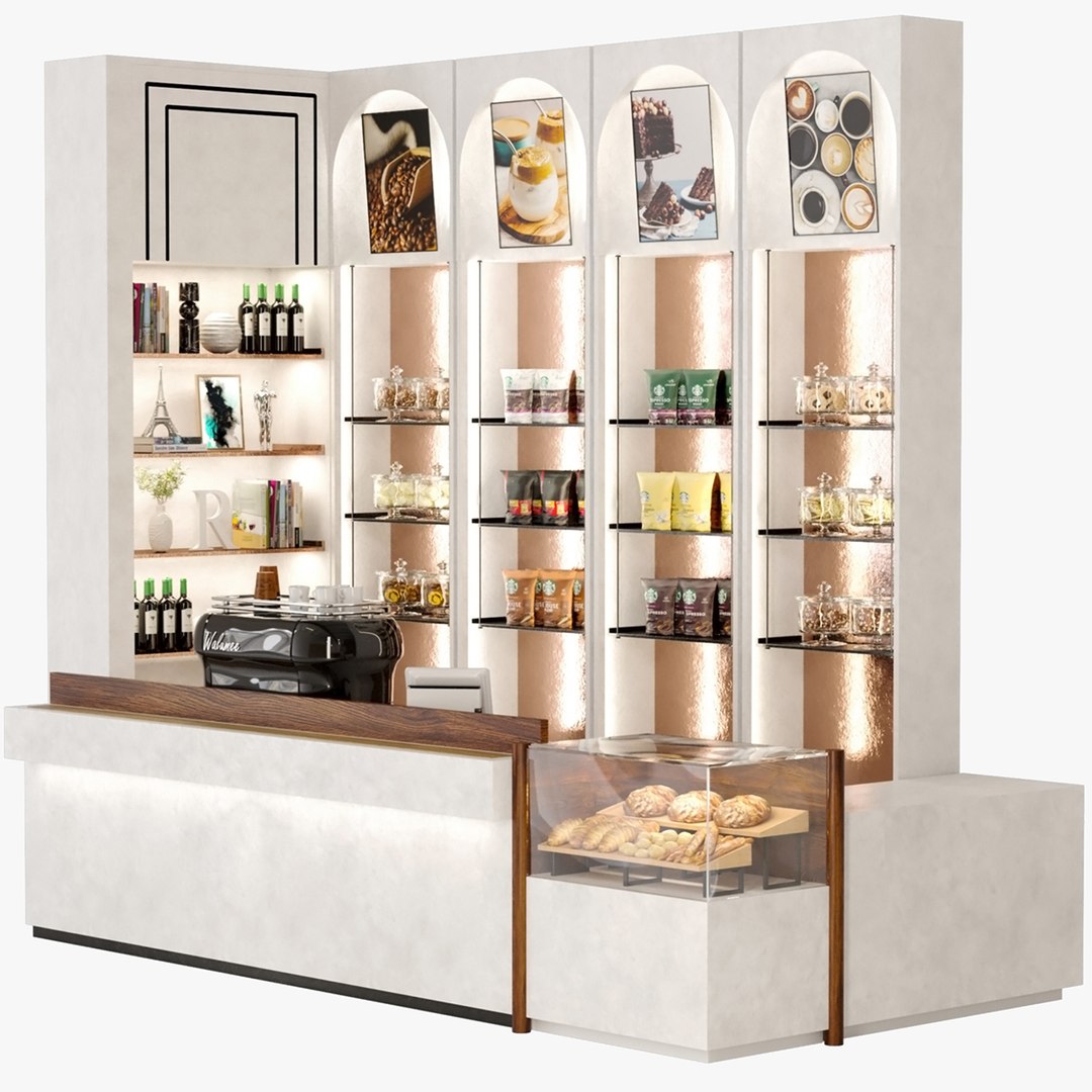 3D Restaurant design project model - TurboSquid 2021398