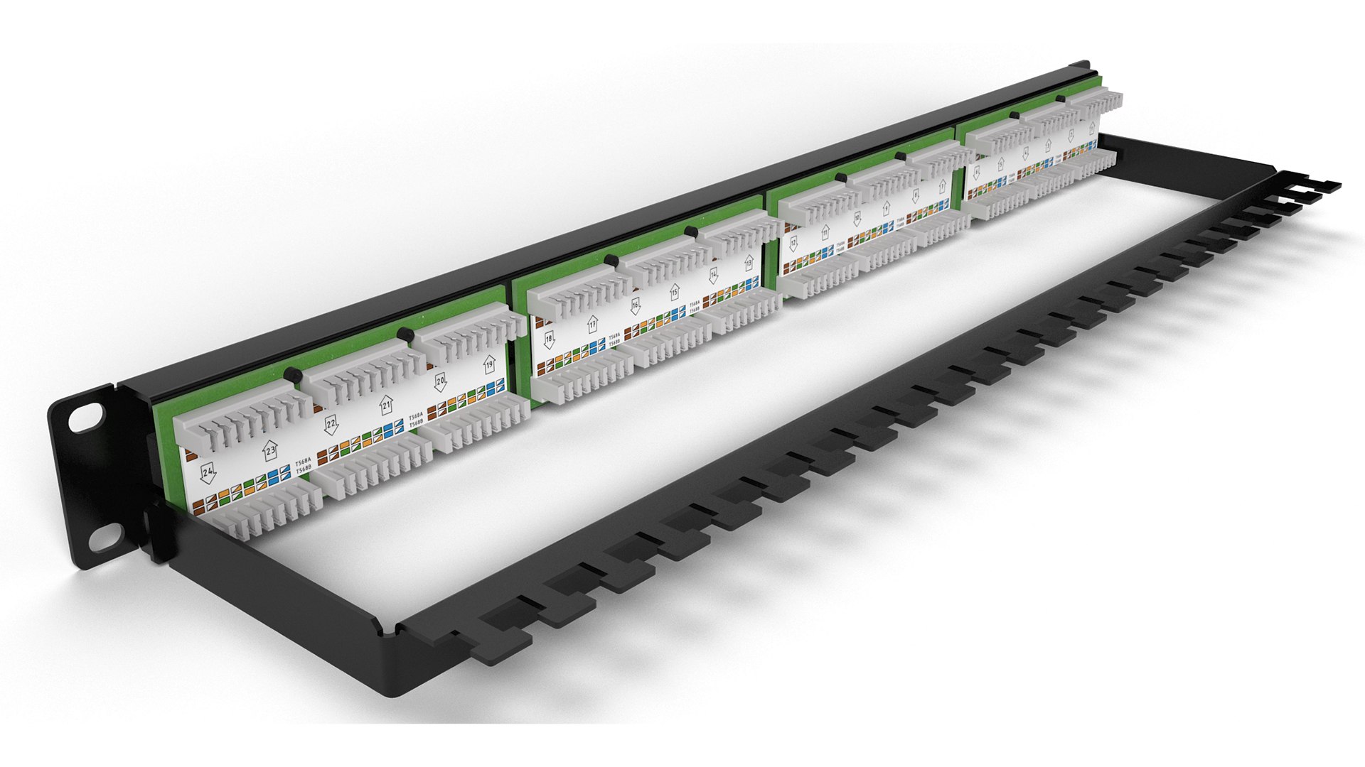 Patch Panel Model - TurboSquid 1672359