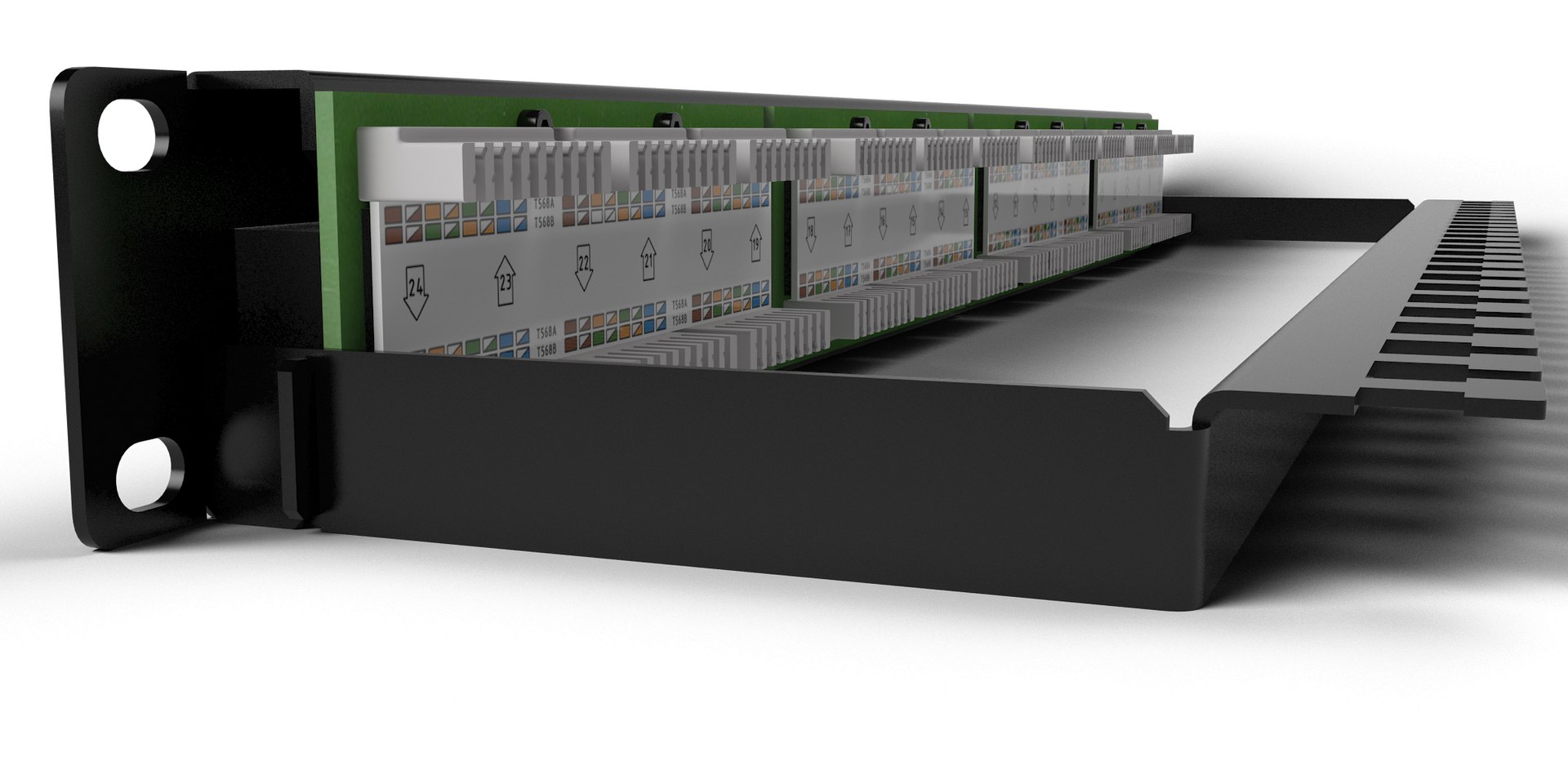 Patch Panel Model - TurboSquid 1672359