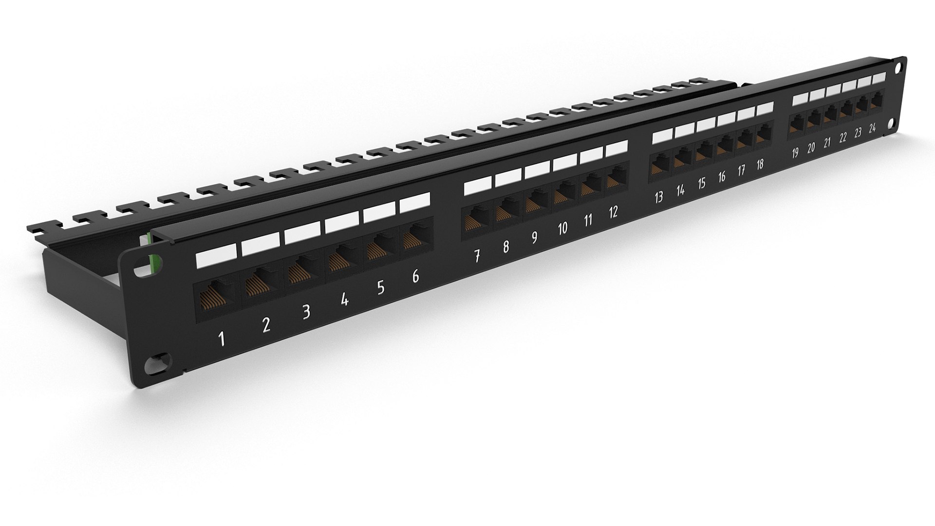 Patch Panel Model - TurboSquid 1672359