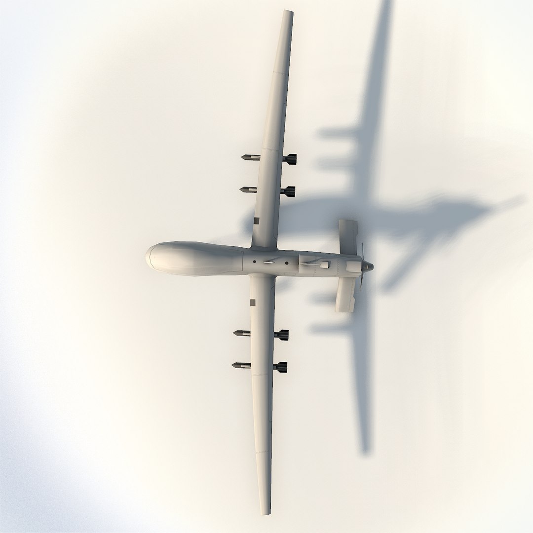 3d Predator Fighter Drone Uav Model