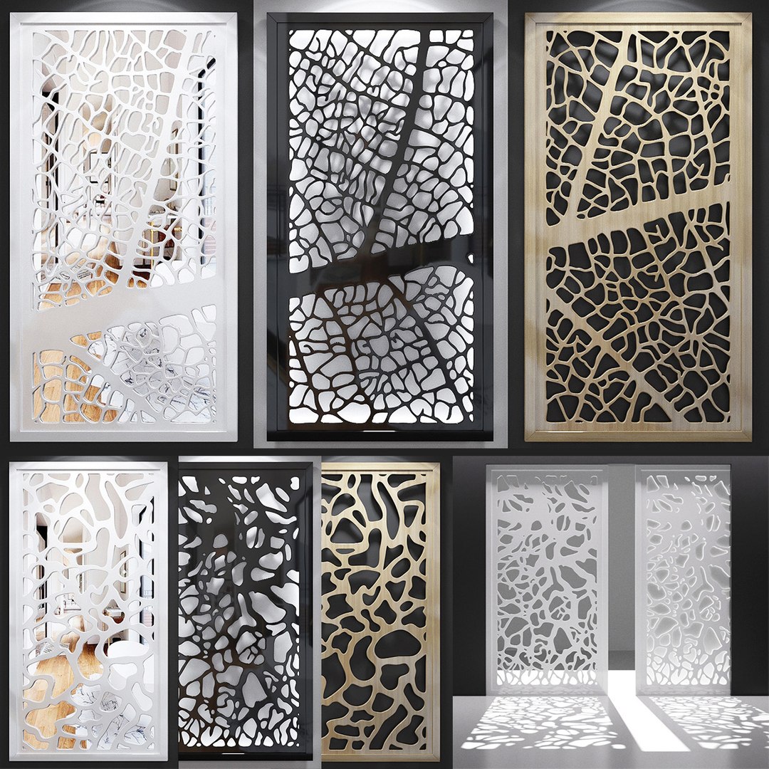 Screen Decorative 3D Model - TurboSquid 1311703